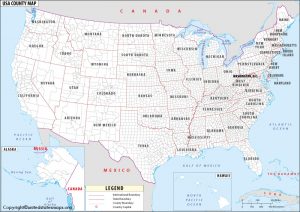 US County Map | County Map Of US