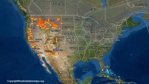 US Fire Map | Fire & Smoke Map of United States