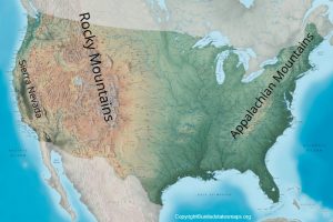 Appalachian Mountains On US Map