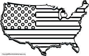 US Coloring Map | United States Coloring Map [USA]