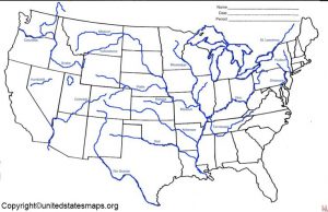US River Map [Rivers of US on Map] | Map of the USA Rivers
