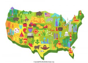 US Attractions Map | United States attractions Map [USA]