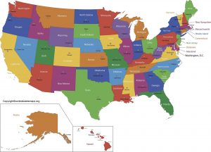 US State Map | United States State Map [USA]
