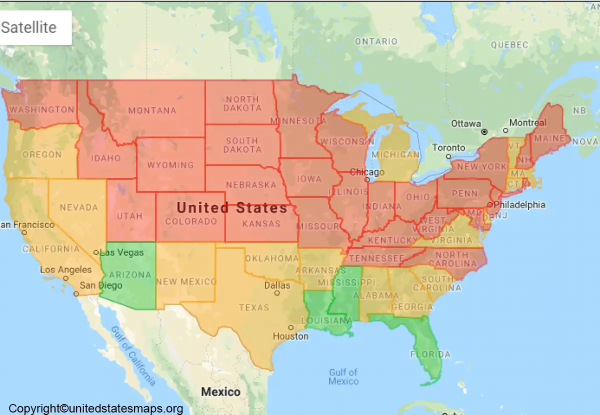 US Radon Map | United States Radon Map [USA]