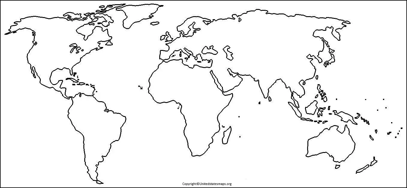 Blank World Map | Blank Maps of the World