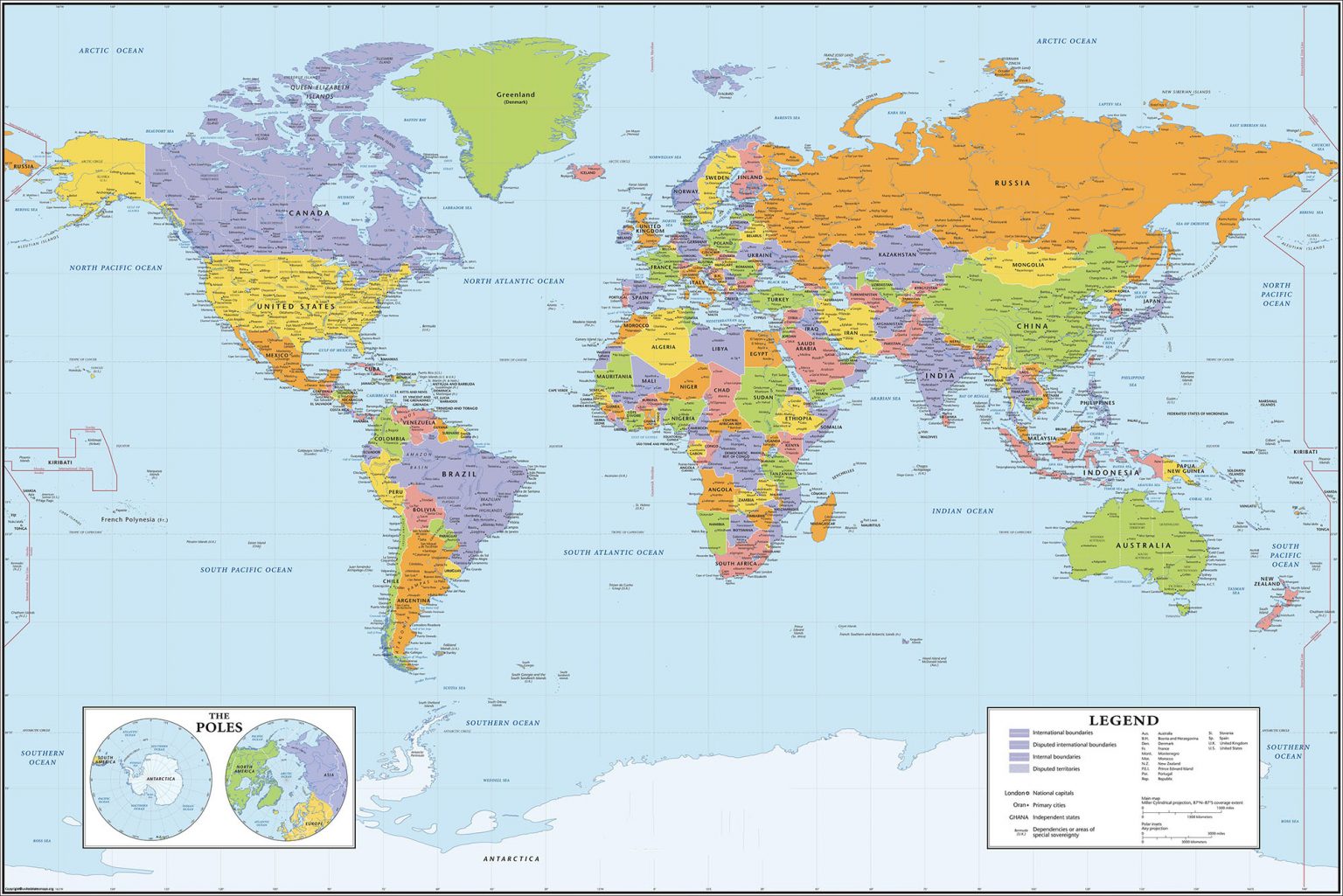World Political Map | Political Map of the World
