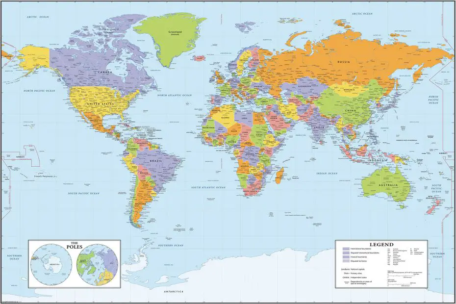 World Political Map | Political Map of the World