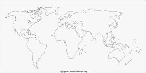 Blank World Map | Blank Maps of the World