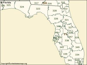Florida Zip Code Map | Map of Zip Codes in Florida