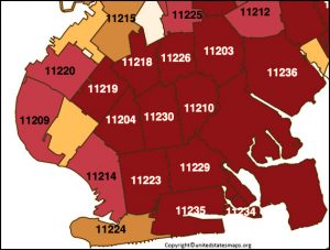 Brooklyn Zip Code Map | Map Of Brooklyn By Zip Code (PDF)