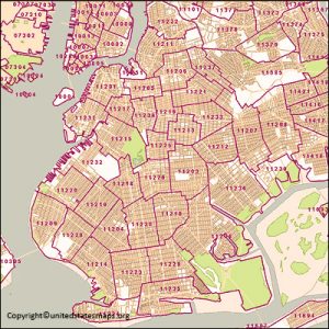 Brooklyn Zip Code Map | Map Of Brooklyn By Zip Code (PDF)
