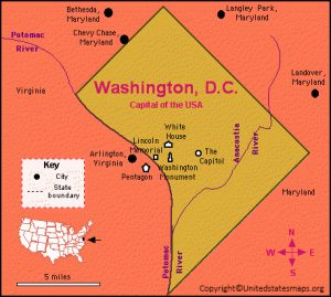 Labeled Columbia Map With Capital And Cities in PDF