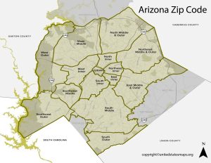 Charlotte Zip Code Map | Map of Charlotte with Zip Codes