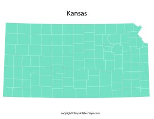 Kansas County Map | Map of Kansas Counties with Cities