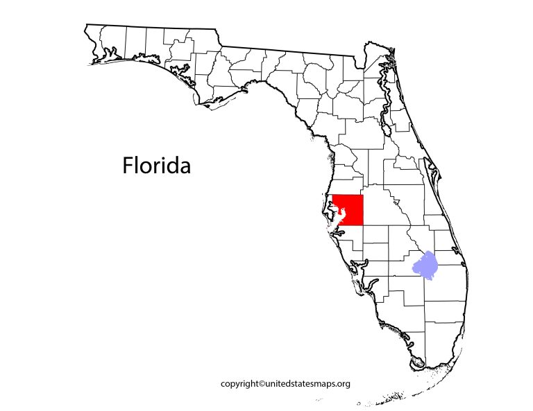 Florida County Map | Map of Florida Counties and Cities