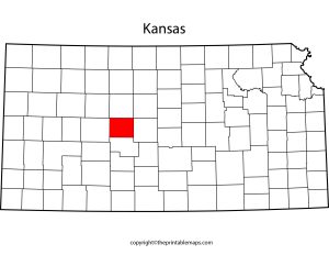 Kansas County Map | Map of Kansas Counties with Cities