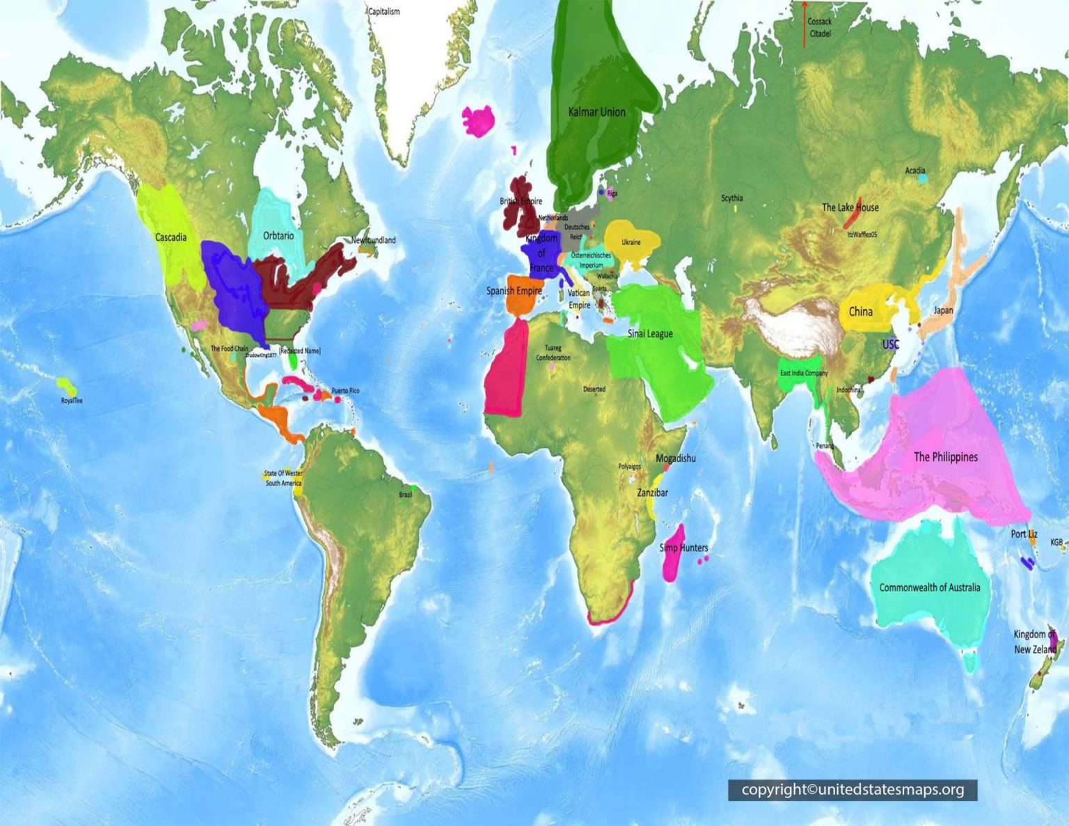 Minecraft Earth Map | Earth Map for Minecraft