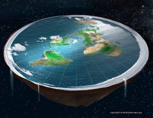 Flat Earth Map | Map of Earth Flattened [Theory Map]
