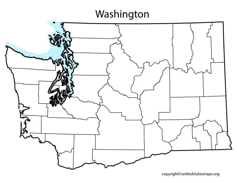 Washington County Map | County Map of Washington with Cities