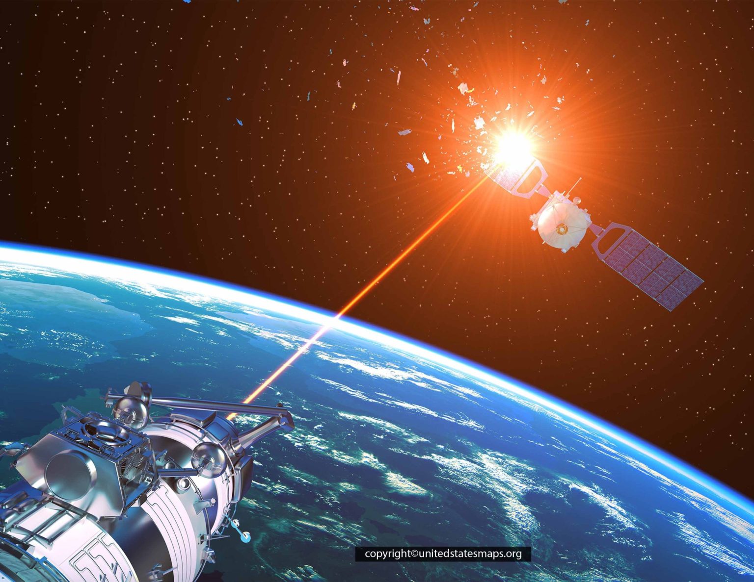 Earth Satellite Map | Satellite Maps of Earth