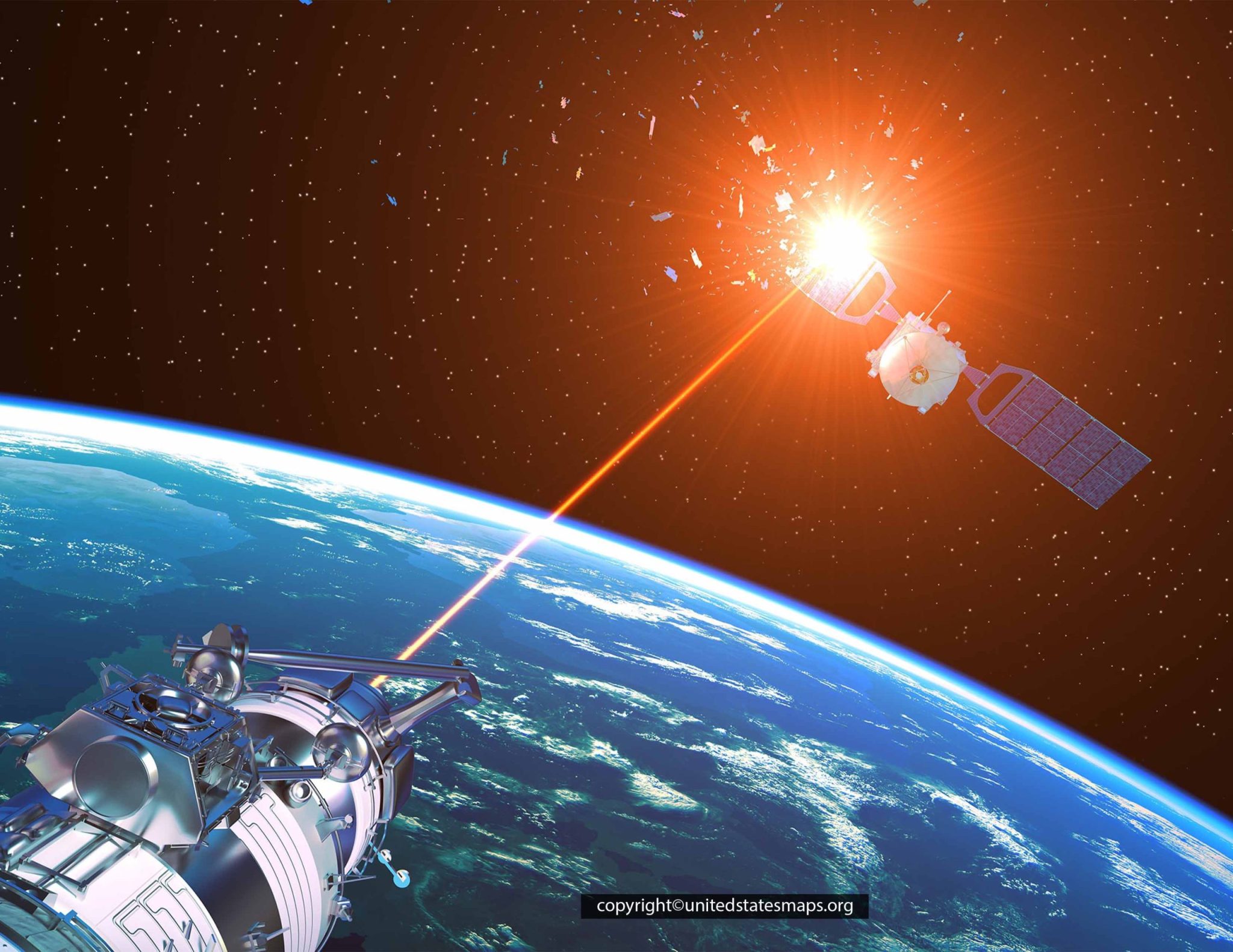 Earth Satellite Map | Satellite Maps of Earth
