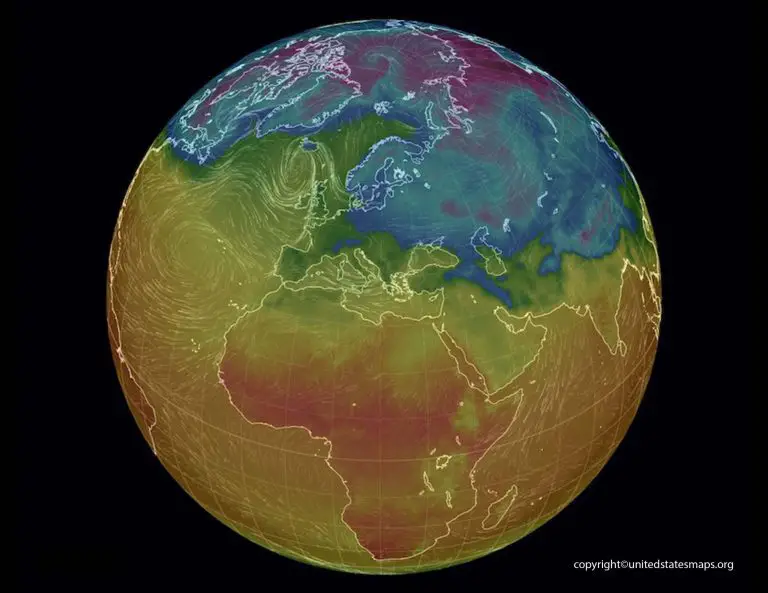 Earth Wind Map | Wind Map of Earth [Live Wind Patterns]