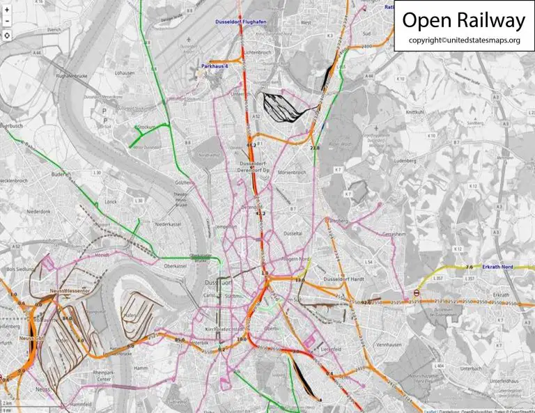 Open Railway Map [Open Rails Routes and Times Map]