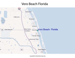 Vero Beach Florida Map | Map of Vero Beach Florida